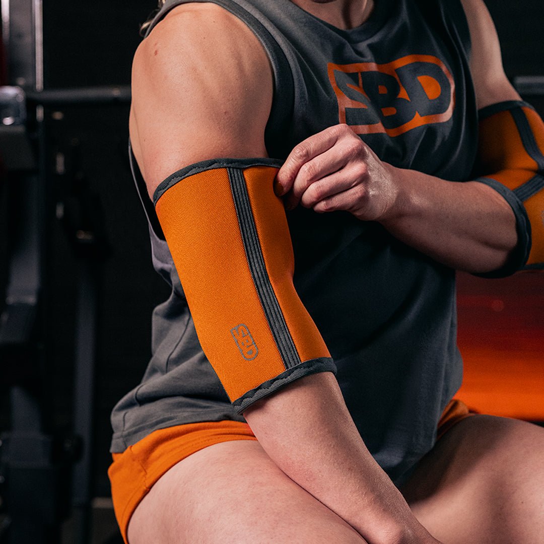 SBD Forge Elbow Sleeves - Orange – Inner Strength Products